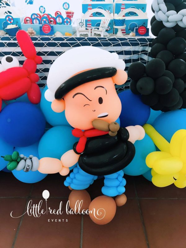 Popeye Balloon Sculpture